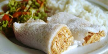 Receita de tapioca de frango fácil, simples e prática