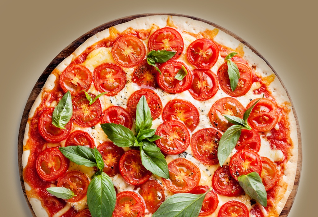 Pizza De Tomate Vermelho