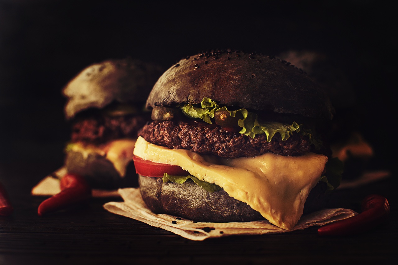 Receita de Hambúrguer no pão negro