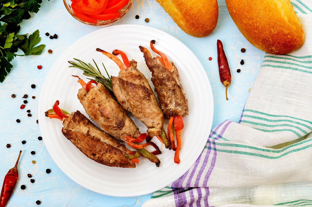 Receita de Codorna assada com cenoura