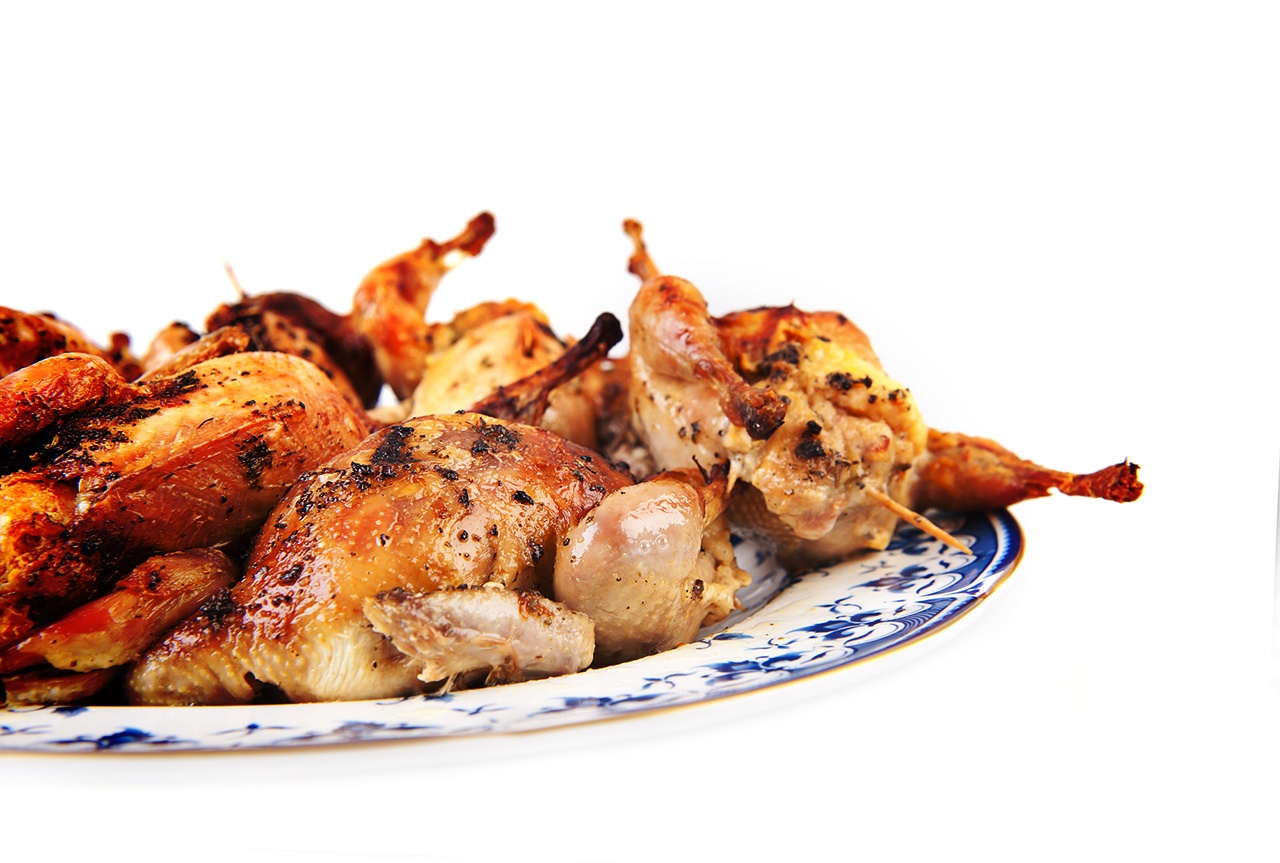 Receita de Codornas assadas com cerveja