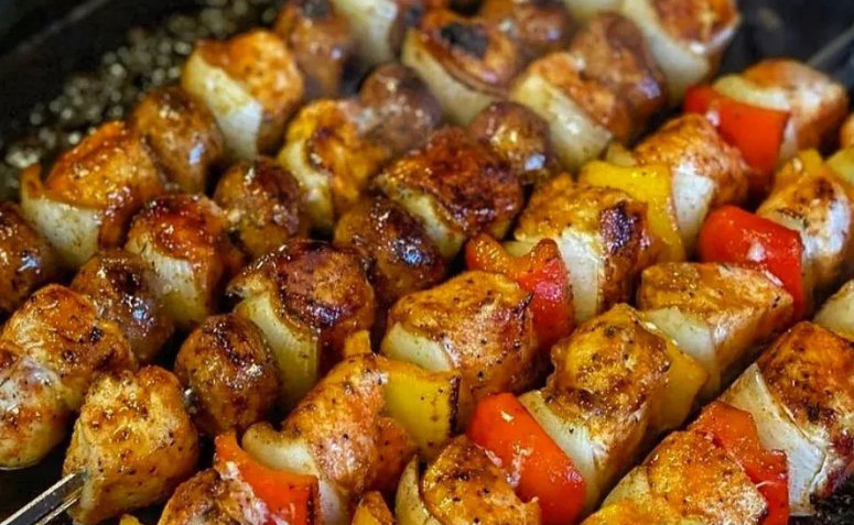 Espetinho De Frango Persa Espeto Frango Coxa Pacote 500g