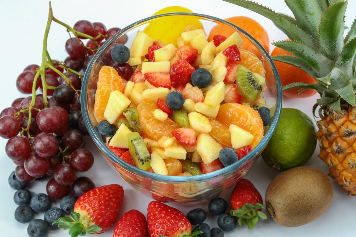 Essa é aquela salada de frutas perfeita para do Dia das Mães que ela ...