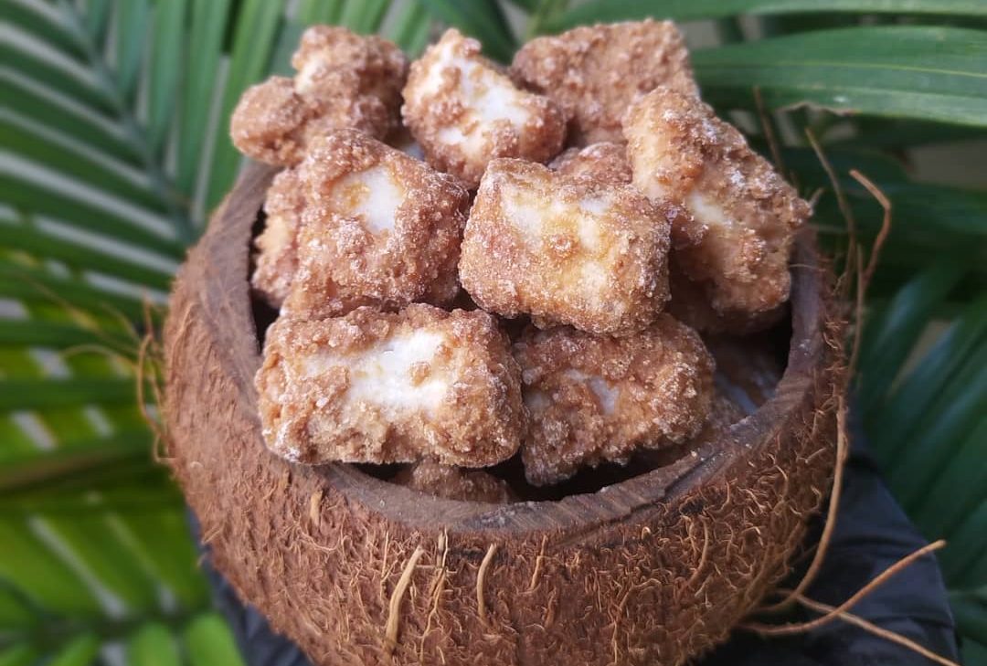 Docinho de coco crocante bem fácil de fazer e todo mundo ama muito