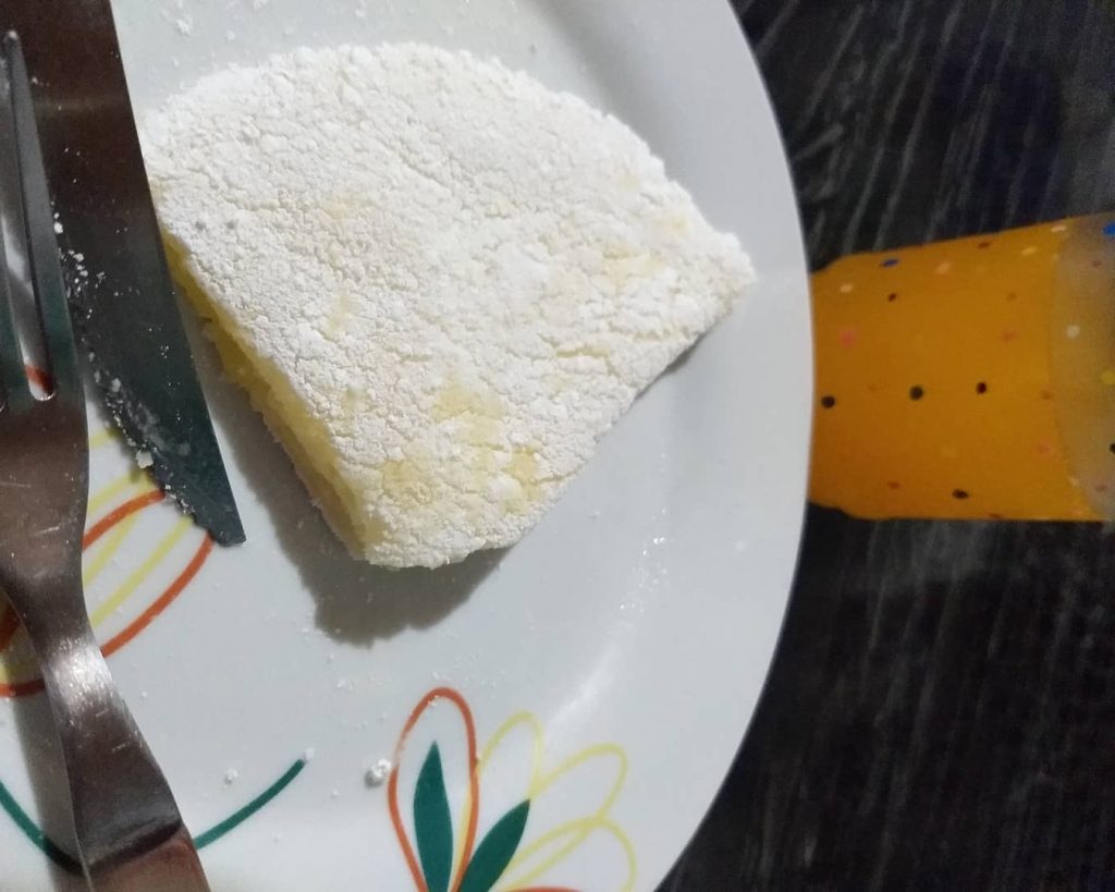 Tapioca de queijo mussarela muito deliciosa para o café da manhã ou tarde