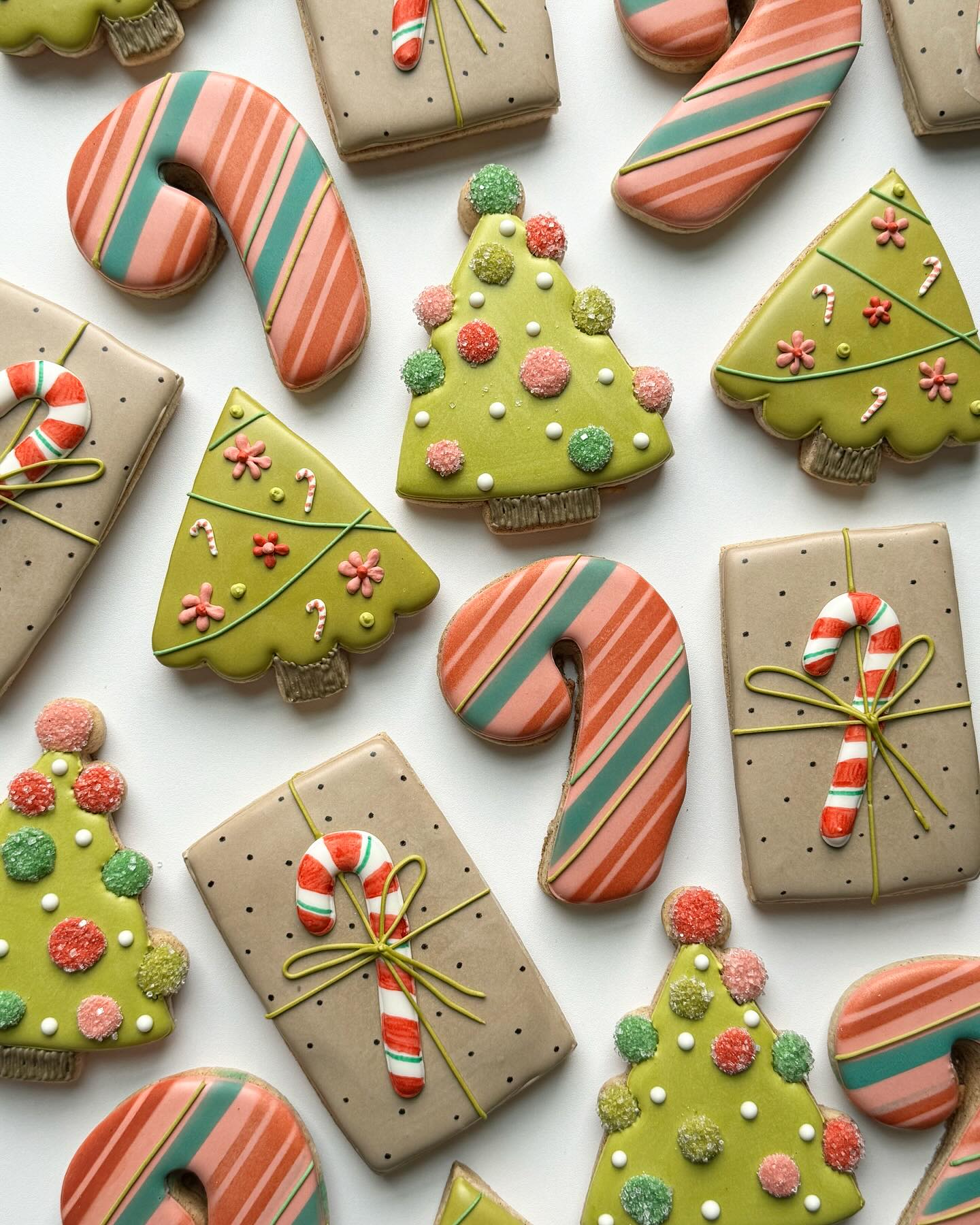 Como fazer biscoito de árvore de natal em casa