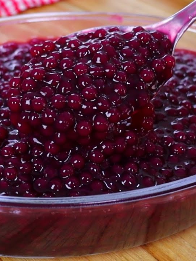 Receitinha completa de Sagu para você fazer! - Receitinhas