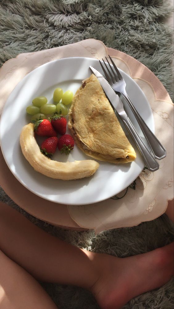 Crepioca com frutas é o melhor lanche da vida
