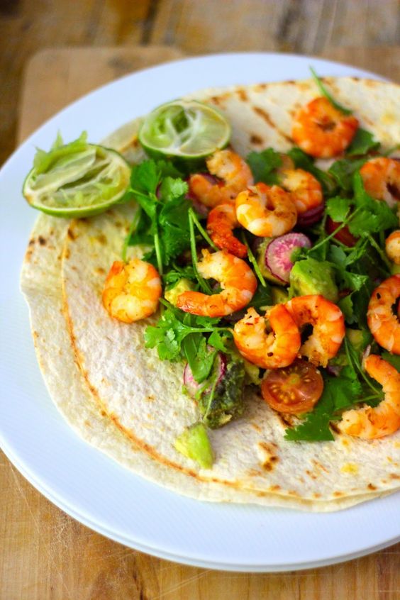 Receita de wrap de camarão: sabor e saudável juntos