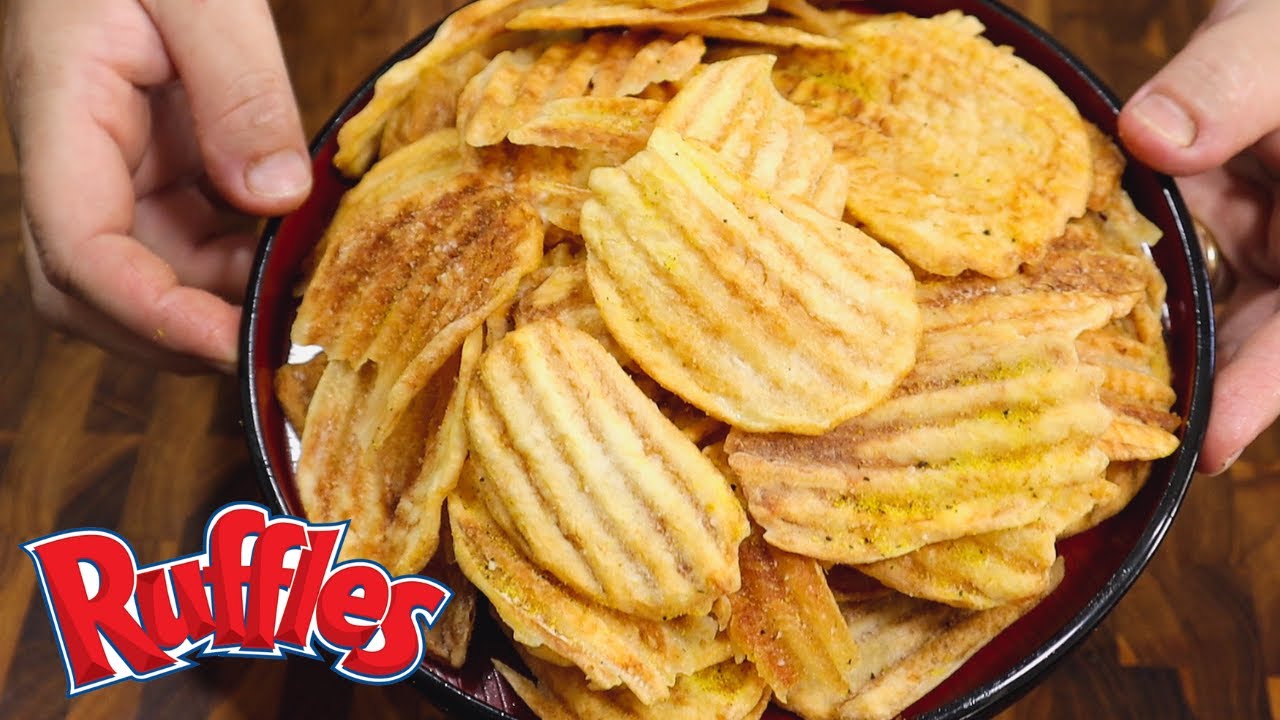 Ruffles caseira do Youtube tem receita crocante