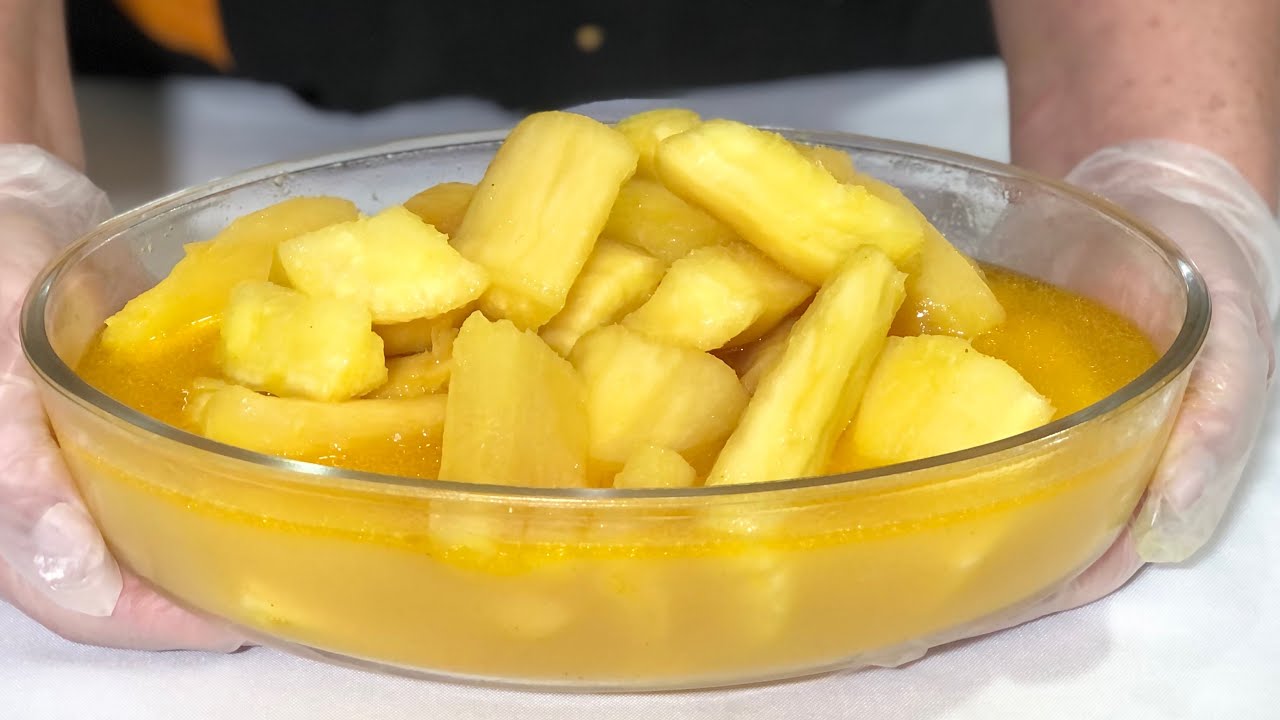 Como faz macaxeira cozida para ficar molinha sem derreter