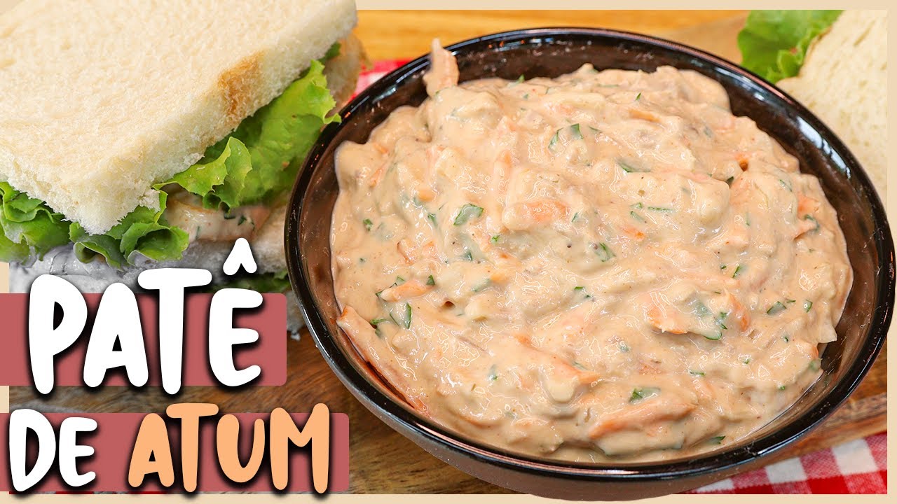 Aprenda a fazer um patê de atum caseiro que fica cremoso e saboroso