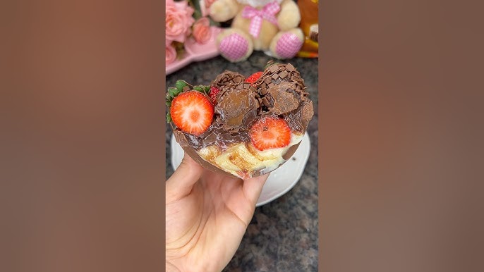 Bombom aberto de morango: aprenda como se faz o melhor