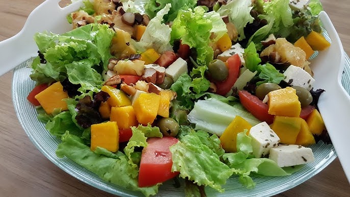 Agora é para amar: salada de baixa caloria muito deliciosa