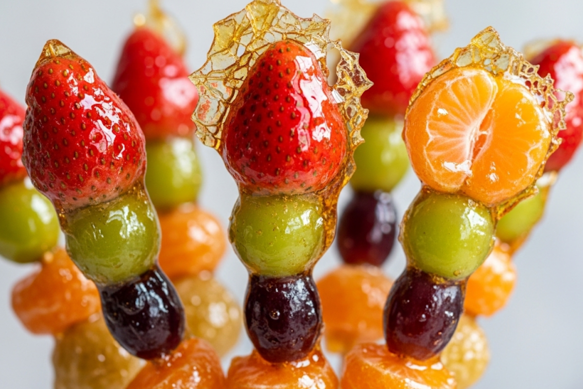 Receita de Receita de Tanghulu: como fazer o famoso doce de frutas ...
