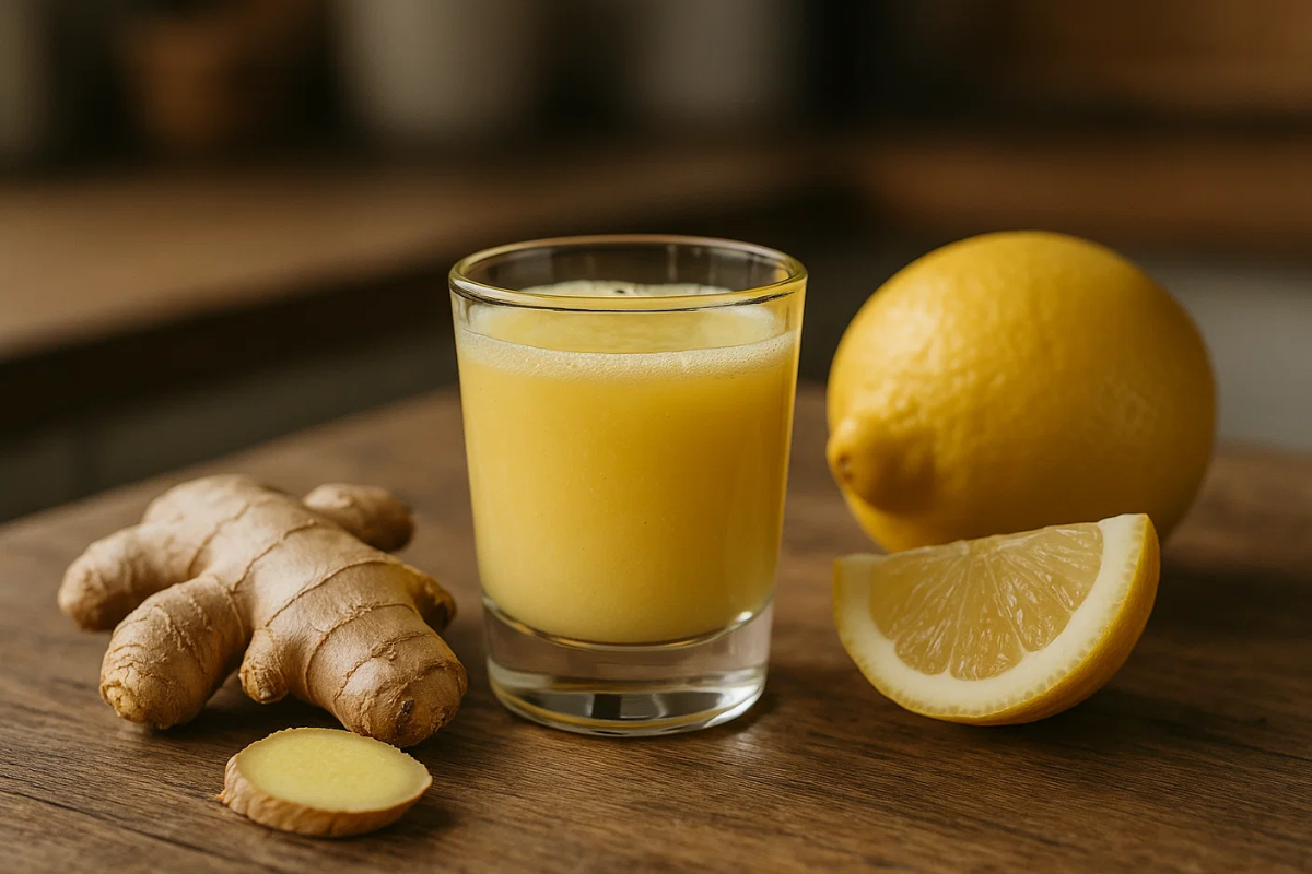 Receita de Shot matinal de gengibre: a bomba de imunidade para começar ...