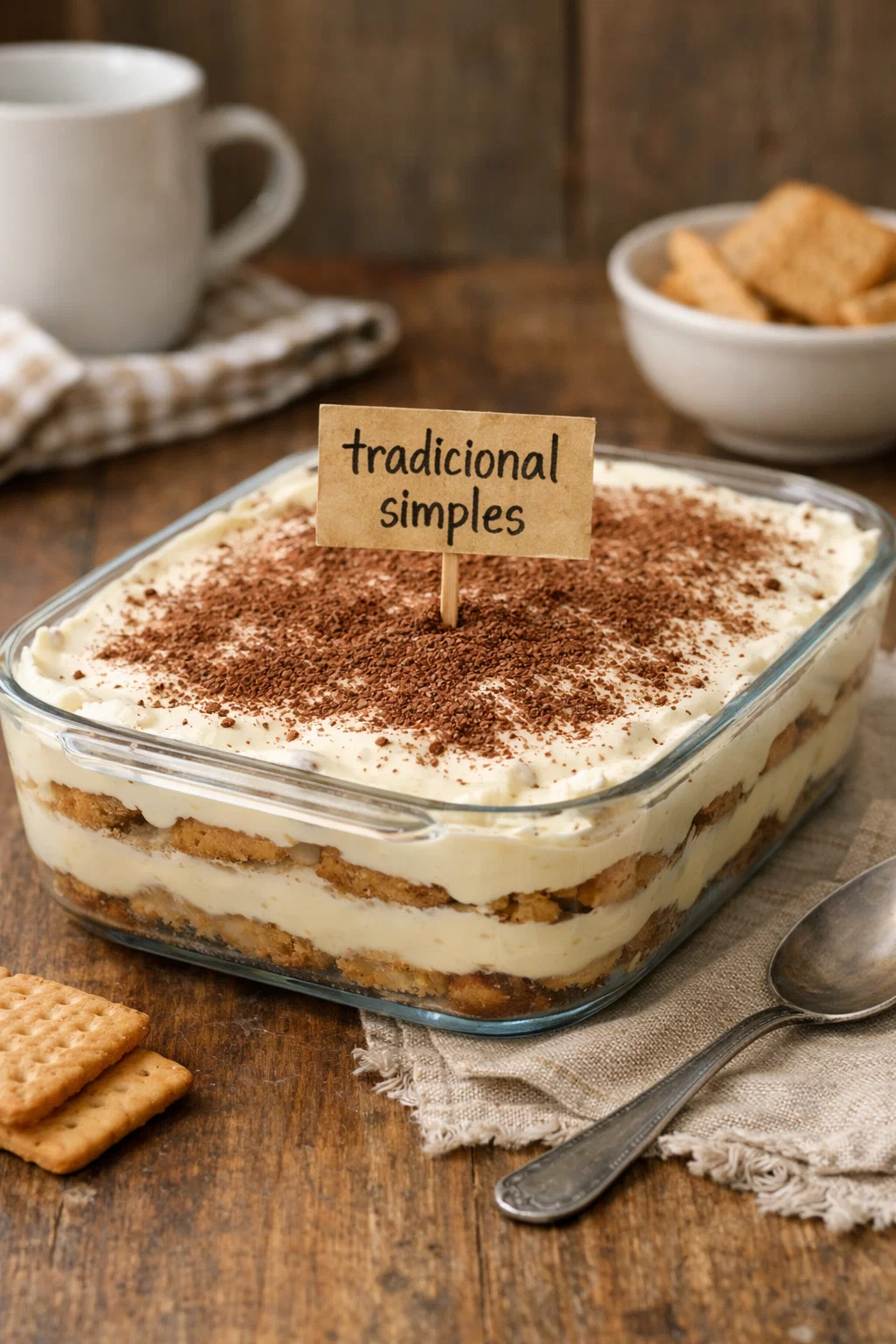 Pavê tradicional simples: a receita fácil que todo mundo pede