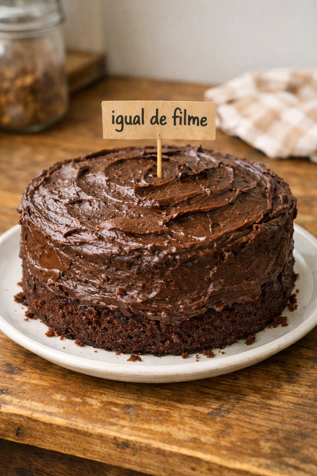 Receita de Bolo da Matilda bem chocolatudo e molhadinho em casa